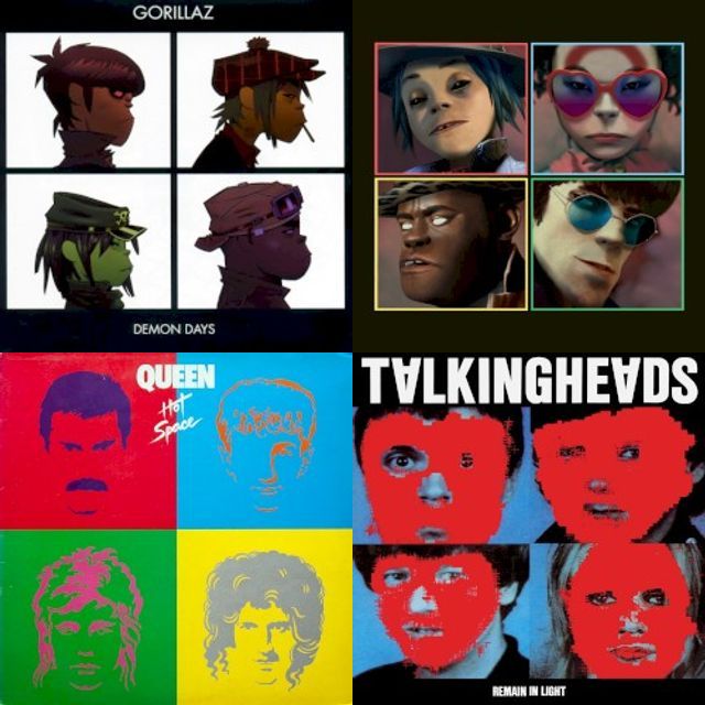 albums where its just 4 guys in a 2x2 grid, a list by youboatmyfloat ...